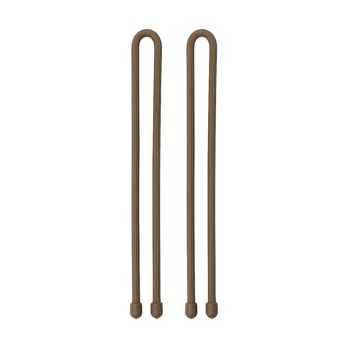 Nite Ize GT12-29-2R3 Original Gear Tie, 12", Coyote, 2 Pack, Made in The USA