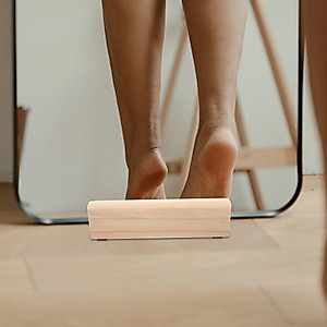 Uonlytech Artwork Holder Wood Full Length Mirror Stand Full Length Mirror Holder Rack Artwork Display Support Wood Display Stand Display Rack Artwork Rack Stands for Display Wooden Art Mount