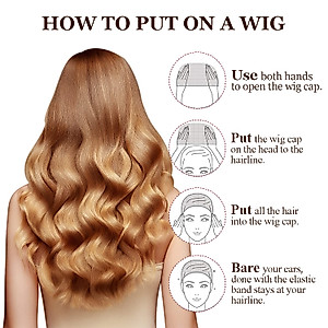 MORGLES 6PCS Wig Cap Non Slip, Black Mesh Net Wig Caps for Women Men, Kids, Weaving Hair Net Close End Fishnet