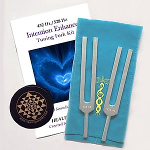 Jonathan Goldman's 432/528 Hz Intention Enhancer Tuning Forks