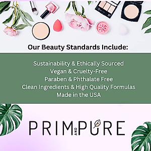 Prim and Pure Ultimate Mineral Kids Makeup Gift Set | Perfect for Play Dates & Birthday Parties | Kids Safe Eyeshadow Makeup – Mineral Blush | Organic & Natural Makeup Kit for Kids| Made in USA