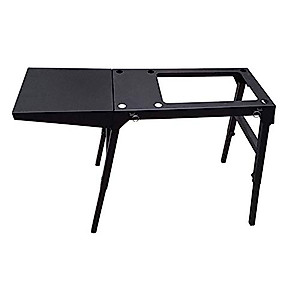 SafBbcue Universal Adjustable Griddle Stand Compatible for Blackstone 17 inch/22 inch Tabletop Grill, Fit BIG HORN, MaxKare Propane Tabletop Grill