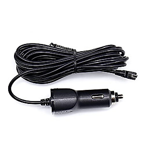 Pruveeo Car Charger Power Cord Adapter for D90 D30 Dash Cam