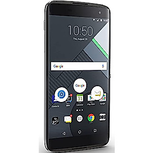 BlackBerry DTEK60 (BBA100-2) 32GB Earth Silver, 4GB Ram, 5.5" Touchscreen Display, Camera: 21MP + 8MP, GSM Unlocked International Model, No Warranty