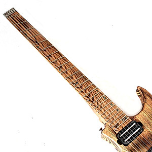 Musoo brand electric travel guitar headless guitar