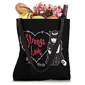 Emily The Strange Strange Love Tote Bag