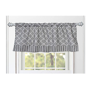 BabyFad Clover Grey 9 Piece Baby Crib Bedding Set