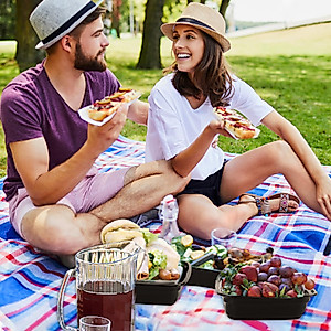 Meal Prep Container, 26 oz [50 Pack]-Single 1 Compartment Food Meal Prep Containers Reusable, BPA Free Extra-thick disposable Food Storage Containers with Lids Microwave Dishwasher Freezer Safe