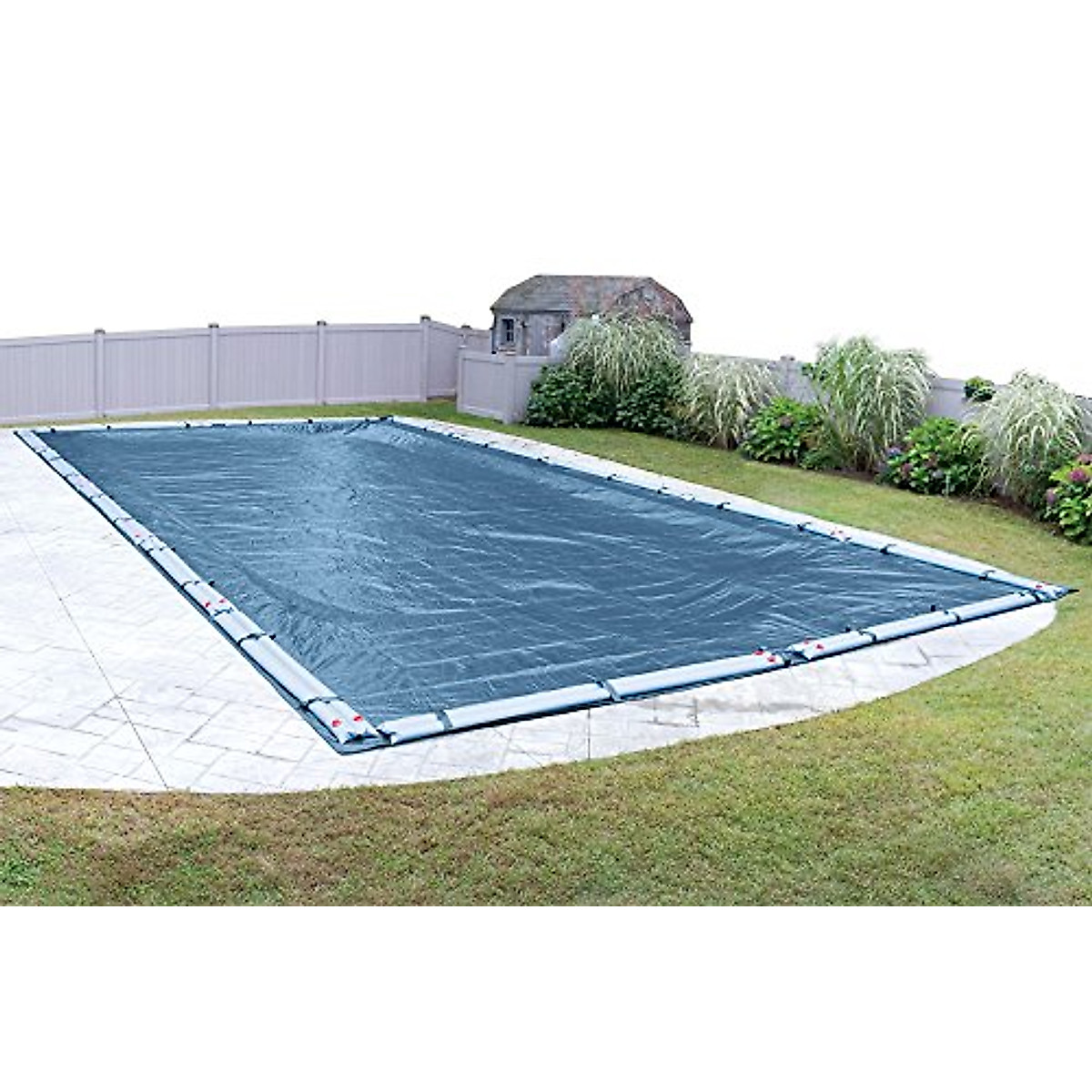 Pool Mate 353050RPM Heavy-Duty Blue Winter Pool Cover for In-Ground Swimming Pools, 30 x 50-ft. In-Ground Pool
