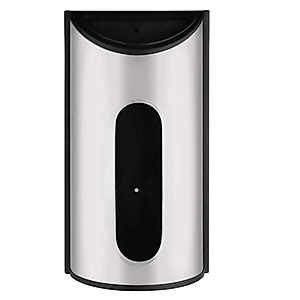 DOITOOL Stainless Steel Grocery Bag Dispenser Wall Mount Plastic Bag Holder Organizer Garbage Bag Container for Home Kitchen