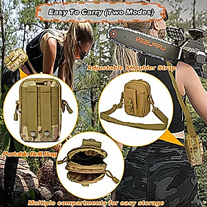 Chainsaw Sharpening Kit, Fast Chain Saw Shaperener Tool, Portable Chainsaw Sharpening Jig, Hand Crank Chainsaw Blade Sharpener, Electric Chainsaw File/Sharpener Accessories for All Kinds of Chain Saws
