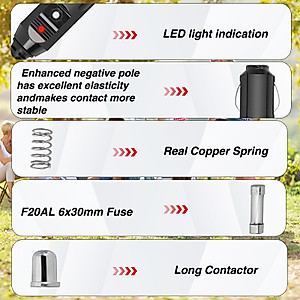 Power Cord for Green Mountain Grills Davy Crockett and Trek P-1012, 12V Cigarette Lighter Socket Compatible
