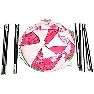 Creatov Kids Tent Toy Princess Playhouse - Toddler Play House Pink Castle for Kid Children Girls Boys Baby Indoor & Outdoor Toys Foldable Playhouses Tents with Carry Case Great Birthday Gift Idea