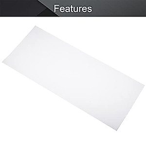 Othmro Shrink Bags, PVC Heat Shrink Wrap Bags, 20 x 45cm Shrinkable Wrapping Packaging Bags Industrial Packaging Sealer Bags,Light Blue 200pcs