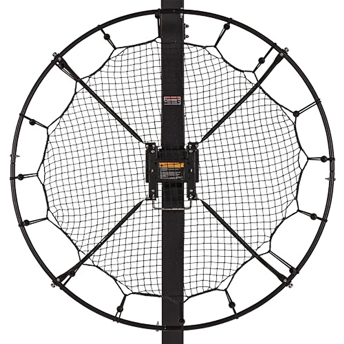 Silverback Multi-Sport Training Rebound Passback Net - Basketball Rebounder - Multisport Rebounder,Black