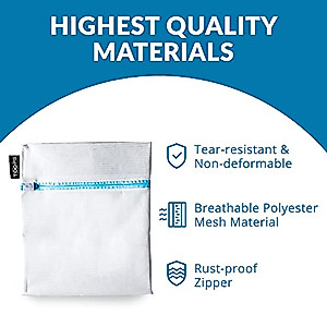 2 Pack Garment Bags for Laundry – Huge XXL Extra Large Oversized –– Bra Bag for Washing Machine - Sock Laundry Bag for Washing Machine – Mesh Laundry Bags for Delicates.