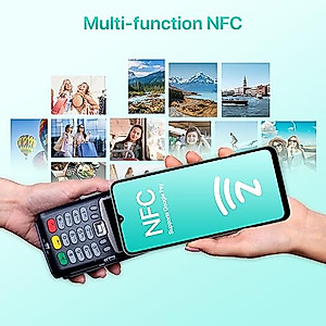 UMIDIGI A15C (8+8GB RAM+128GB ROM) Android 13 NFC Unlocked Cell Phone，48MP Ultra-Clear AI Camera Mobile Phone,5000mAh Battery Smartphone,6.7" HD Full View Display Dual Unlock Phone-Pearl White…