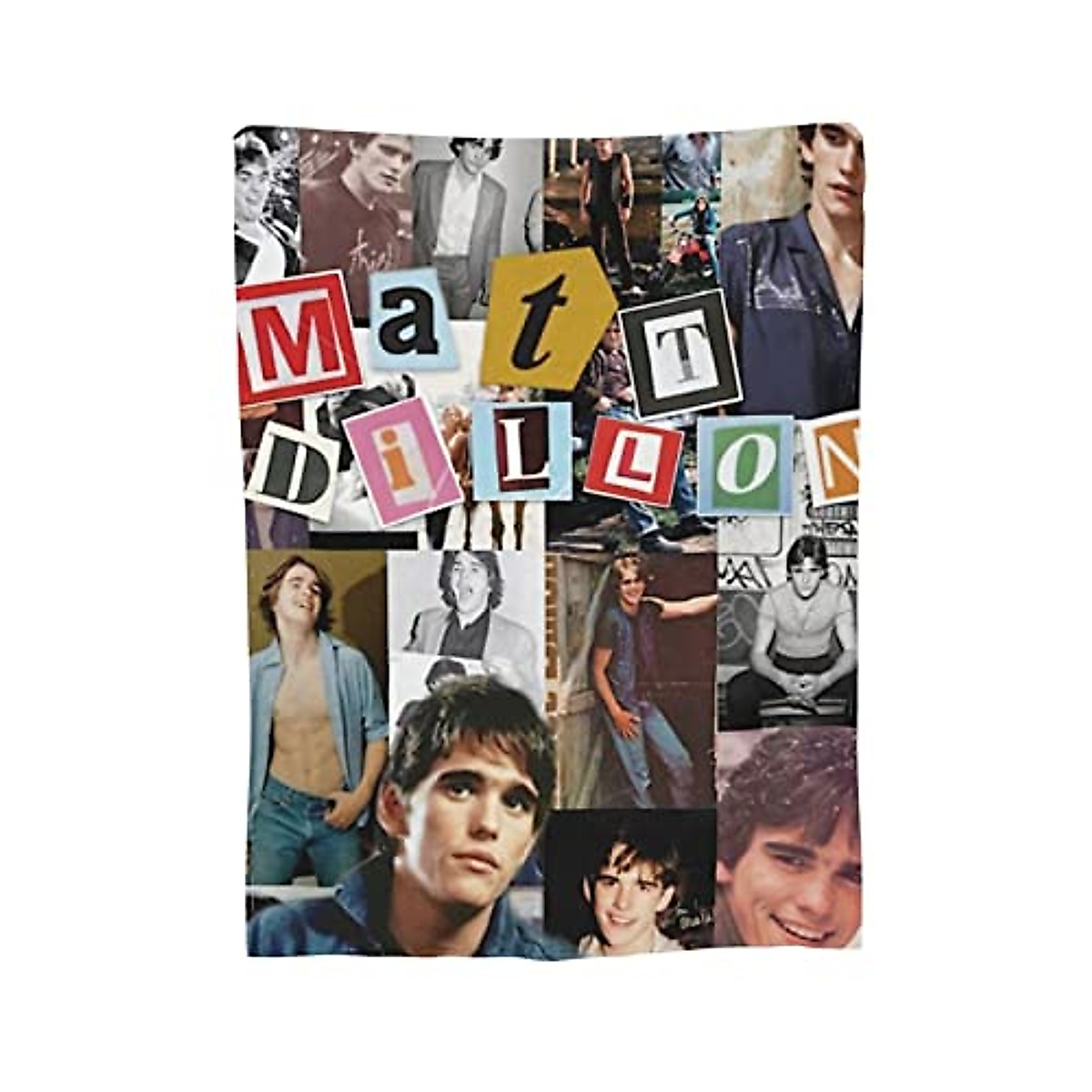 DAIHANLE Matt Dillon Blankets Soft and Warm Throw Blanket Ultra-Soft Micro Blanket Lightweight Blankets 80"x60"