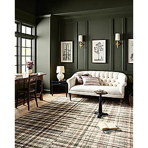Loloi Chris Loves Julia Humphrey Collection HUM-03 Forest/Multi 7'-3'' x 9'-3'' .38" Pile Height, Area Rug feat. CloudPile