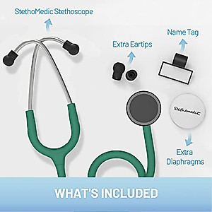 FriCARE Manual Blood Pressure Cuff and Lightweight Stethoscope