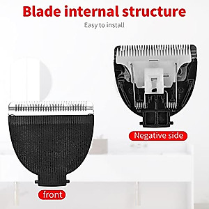 Replacement Blade Compatible with Meridian Shaver Grooming Trimmer (Black)