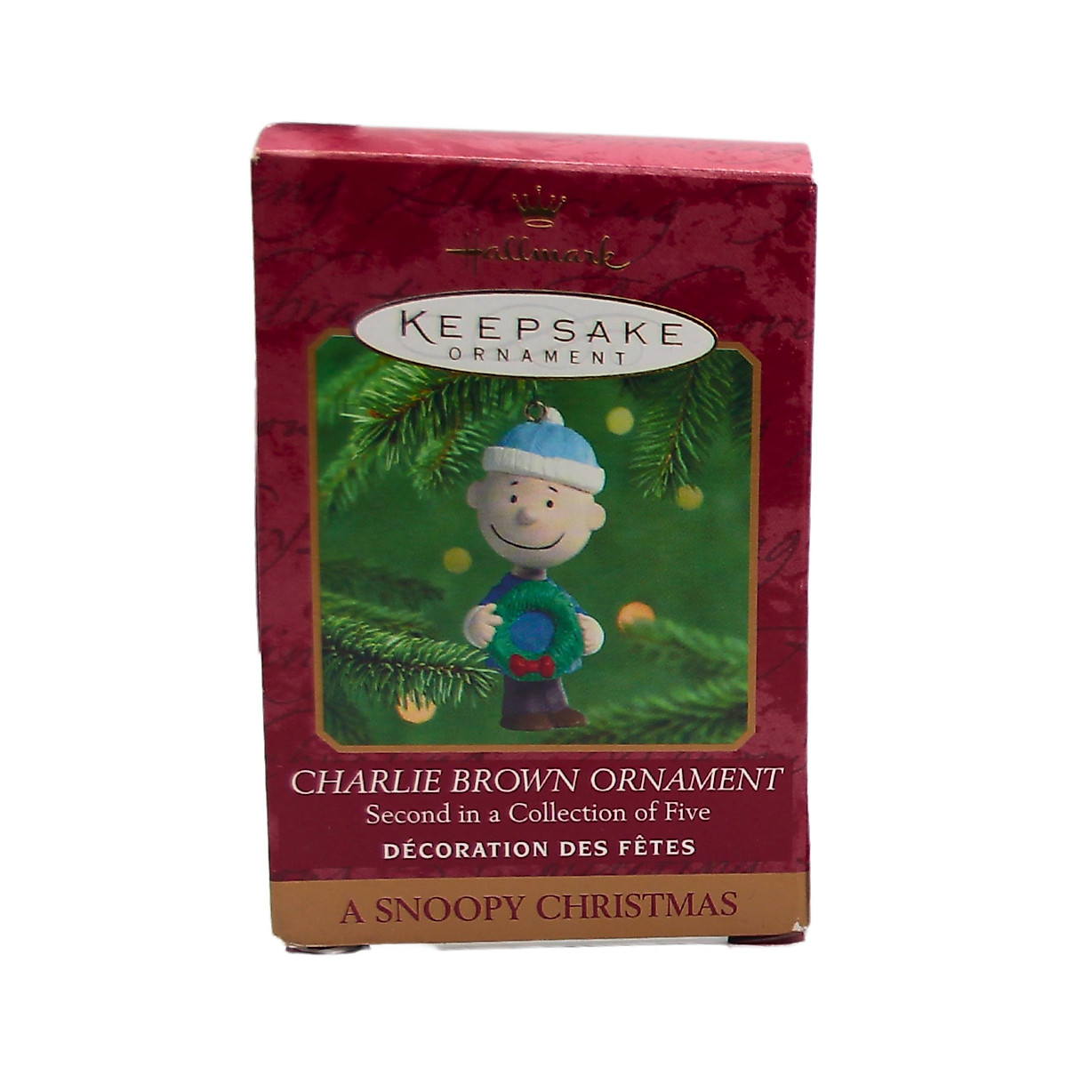 Snoopy 2000 Hallmark Ornament A Christmas Charlie Brown # 2 Series
