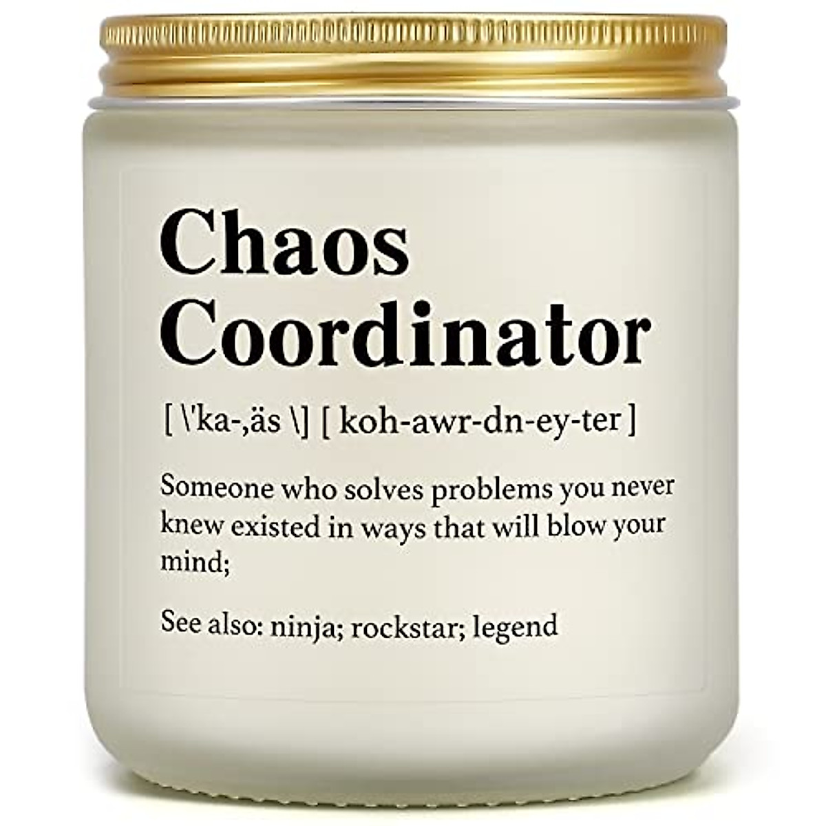 Chaos Coordinator Gifts - Boss Lady Gifts for Women on Boss Day Birthday Christmas Mother's Day Fathers Day Valentines Thank You Gifts for Manager Office Coworkers Mom Dad Teacher Friend Men Her Him