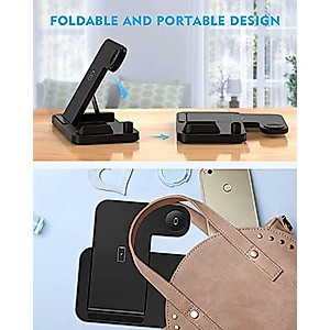 Wireless Charging Station - 4 in 1 Wireless Charger Charging Stand Compatible with iPhone 14 Plus Pro max 13 Pro max 12 Pro max SE 11pro X XR Xs Max 8 Plus - Apple Watch Series AirPods 1 2 3 Pro