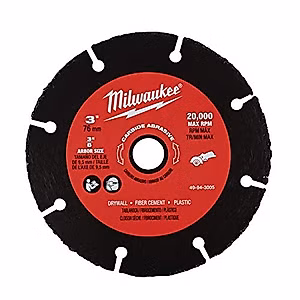 Milwaukee 49-94-3005 3 Inch Carbide Abrasive Blade