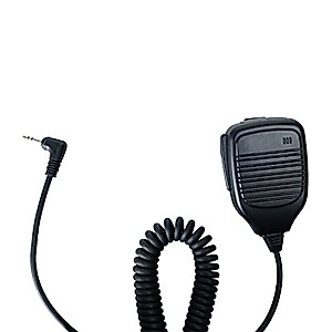 Klykon Speaker Mic Shoulder Handheld Microphone for 1 PIN 2.5MM Motorola Talkabout Walkie Talkie 2 Way Radio MD200TPR MH230R MR350R MS350R MT350R MG160A MH230TPR