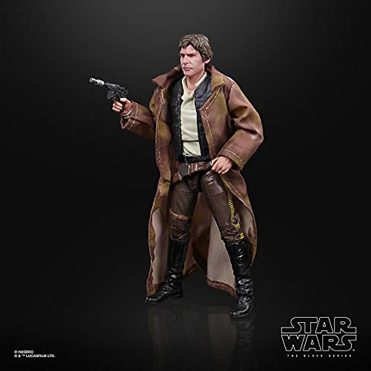 STAR WARS The Black Series Han Solo (Endor) Toy 6-Inch Scale Return of The Jedi Collectible Action Figure, Kids Ages 4 and Up