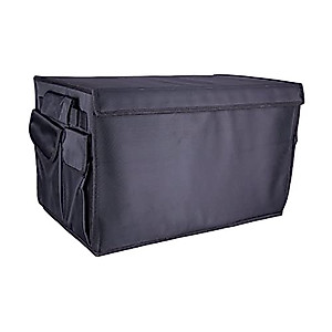 WDBBY Oxford Storage and Finishing Car Bracket Car Foldable Trunk Storage Bag Load-Bearing Rear Rack