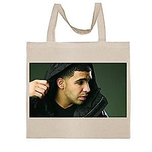 FC Carino Aubrey Graham - A Nice Graphic Cotton Canvas Tote Bag FCA #FCAG724300