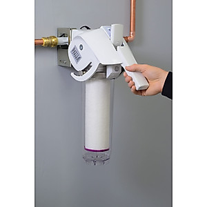 GE Smart Home Water Filter System + Premium Replacement Filter (FTHLM) | Water Filtration System Reduces Lead, Odor & More | WiFi Enabled | Three-Month Filter Life