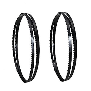 FOXBC 59-1/2" x 3/8" x 6 TPI Bandsaw Blade for Sears, B&D, Ryobi, Delta, and Skill 9" Bandsaw - 2 Pack