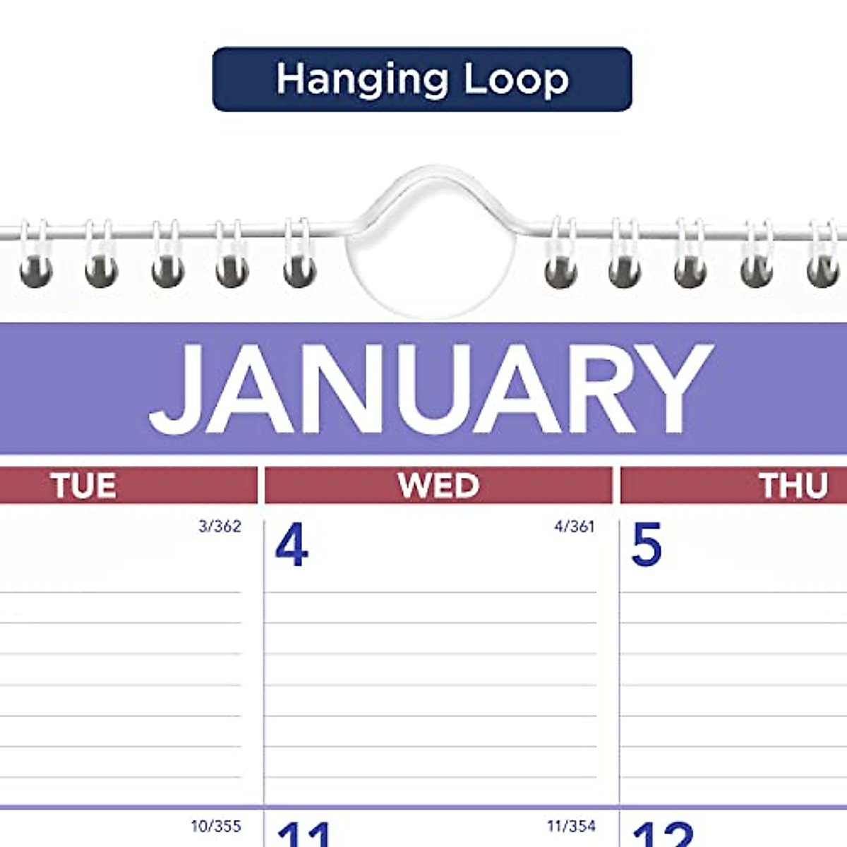 AT-A-GLANCE 2023 Wall Calendar, 15" x 12", Medium Wide, Spiral Bound, Monthly (PM828)