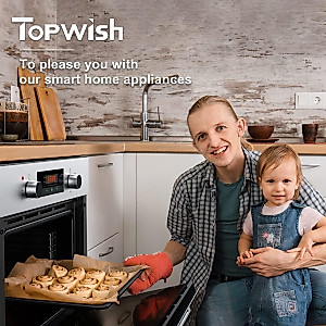 24" Single Wall Oven, 2.3 Cu.ft. Built-in Electric Wall Oven 9 Cooking Functions, Convection Wall Oven with Sensitive Touch Control, Timer, Stainless Steel Finish, For Kitchen, ETL Certified