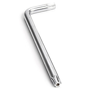 CREULT Safe Bolts Torx with Needle Drive M10 Size Round Head Security Male Screws 1.5mm Thread Pitch Stainless Steel Fasteners Metric (10, 30mm Length)