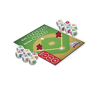 FoxMind Games: Sports Dice, Baseball, Roll it out of the Park, Easy to Learn, Fun to Play, Play with Up to 4 Players, For Ages 7 and up
