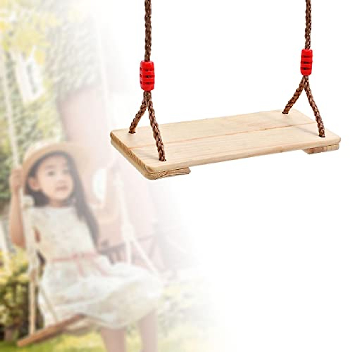 Colcolo Outdoor Wooden Swing Set for Kids - Sturdy and Safe Playground Equipment
