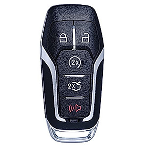 Key Fob Replacement Compatible for Ford Explorer 2016-2017 Edge Mustang 2015-2017 Fusion Titanium Lincoln MKZ MKC 2014-2016 MKX 2016-2018 2019 Smart Car Keyless Entry Remote Control 902Mhz 164-R7989