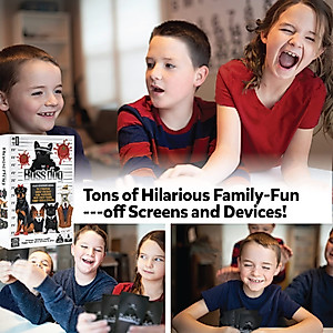 Boss Dog: The Ultimate Card Game for Families & Friends - Easy to Learn Fast-Paced Fun! Create Your Canine Crime Family - Strategize Sabotage & Battle! Perfect for Game Night Parties & Travel