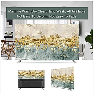 Screen Protector 32-86 Inch Indoor Universal TV Cover Dust Cover，Home TV Cover LCD TV Dustproof Cover for Desktop TV，LED Screen Monitor(Size:40 in)