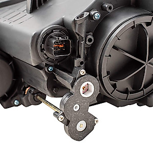 Brock Replacement Pair Set Halogen Headlights Headlamps Compatible with Elantra 921013Y000 921023Y000