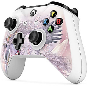 Skinit Decal Gaming Skin Compatible with Xbox One S Controller - Officially Licensed Tate and Co. Spring Flight Unicorn Design