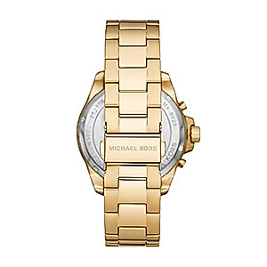 Michael Kors Men's Wren Chronograph Gold-Tone Stainless Steel Watch (Model:MK8928)