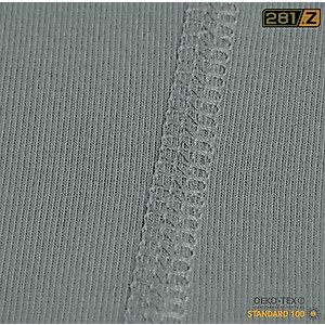 281Z Military Stretch Cotton Underwear T-Shirt for Tactical Hiking and Outdoor (Foliage Green, Large)