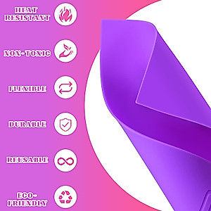 QUUREN Sublimation Tumbler Wrap Compatible with Cricut Mug Press Accessories 3 Thicknesses Silicone Mug Wrap for Tumbler Heat Press Attachment for Sublimation Tumblers Blanks Products 9.8 x 4.7"