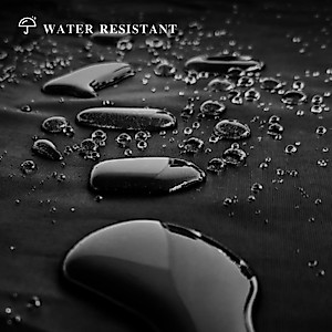 BULEXYARD Black Oxford Fabric Chair Cover Waterproof Dustproof, Heavy Duty Outdoor Patio Furniture Covers (Sofa Cover)