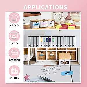 iEager L11 Portable Label Maker Machine, Wireless Mini Label Printer, White-Pink Thermal High Speed Printing Machine with Tape, Compatible with iOS & Android